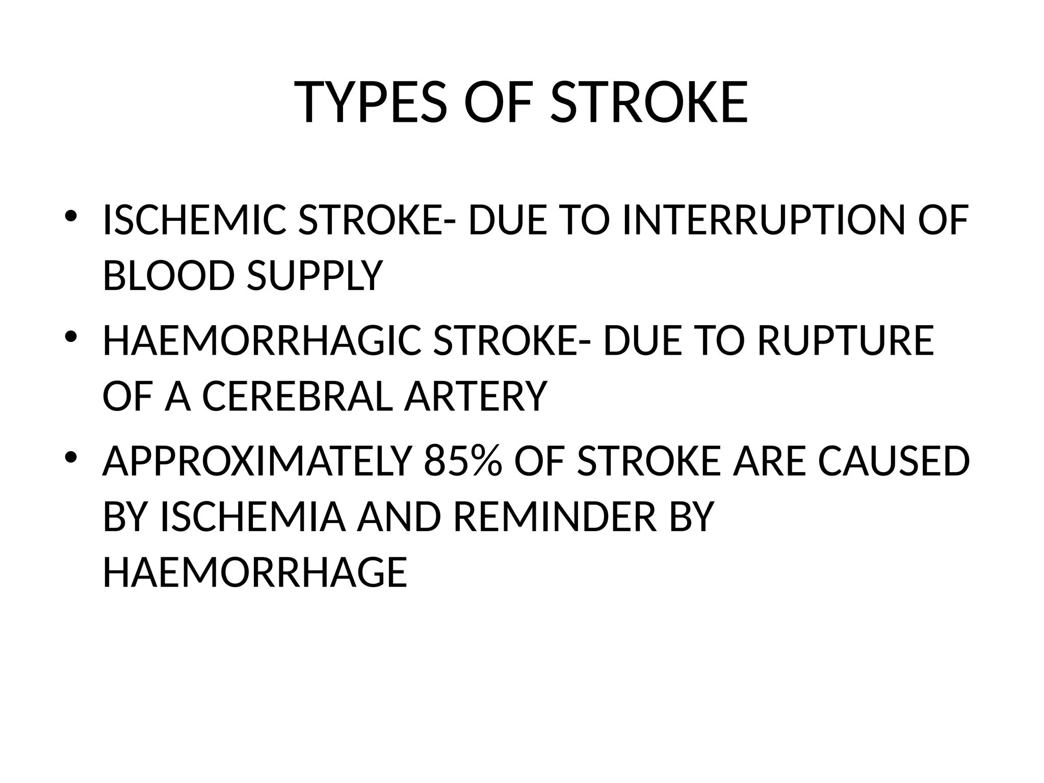 Management of acute ischemic stroke( AIS) | PPT