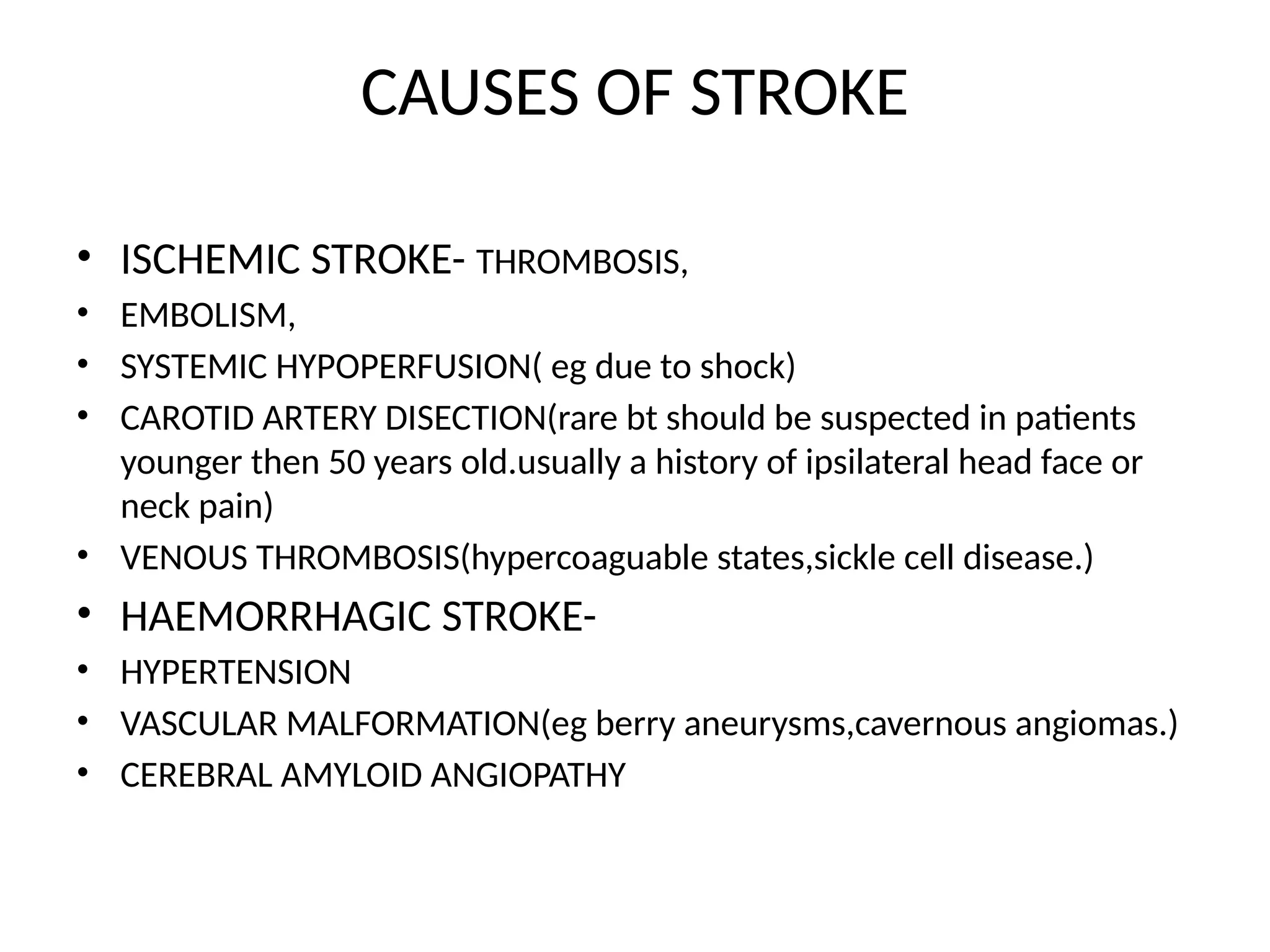 Management of acute ischemic stroke( AIS) | PPT