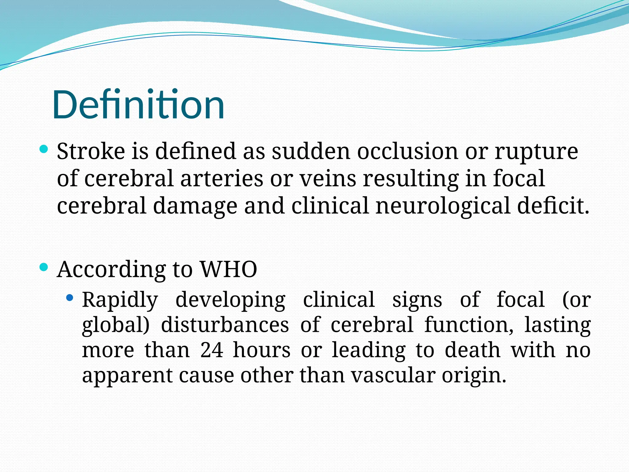 Acute Stroke Syndrome Clinical presentation and management.pptx
