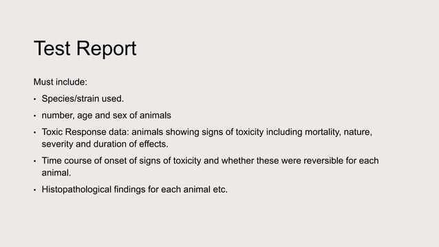 Acute,Sub-acute and Sub-chronic dermal toxicity studies.pptx | Skin and ...