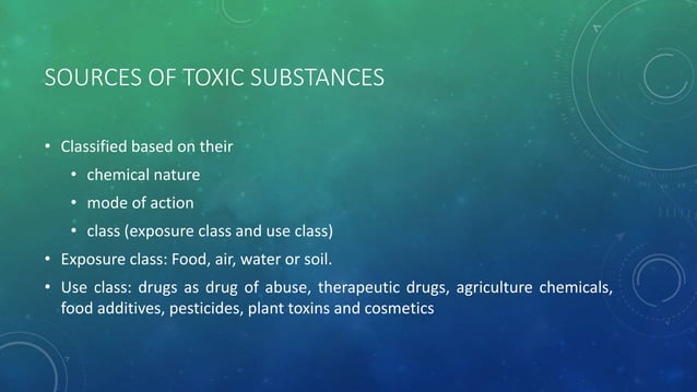 ACUTE, SUB ACUTE & CHRONIC TOXICOLOGICAL STUDIES | PPTX | Chemistry ...