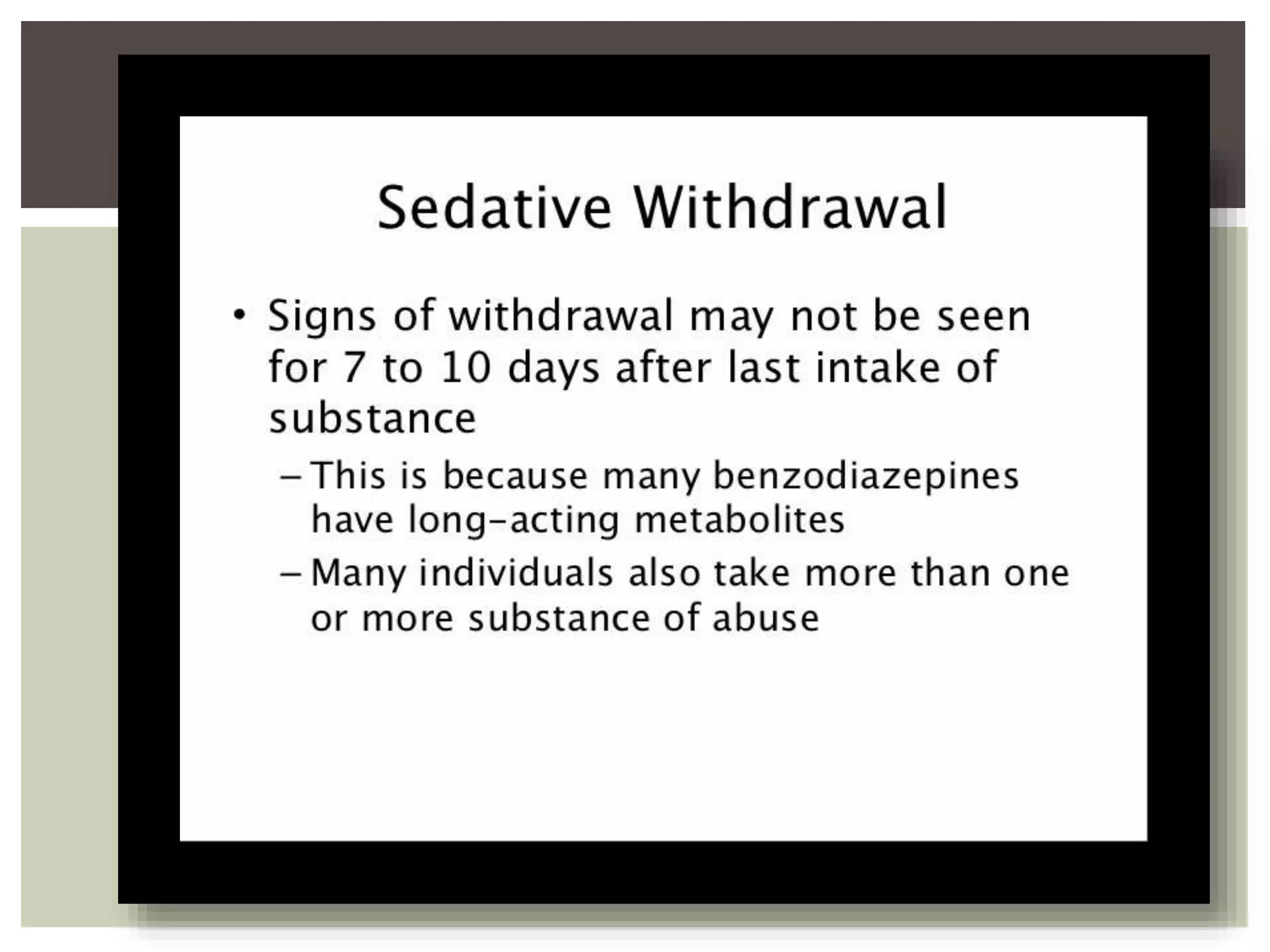 Acute substance withdrawal - Addiction Medicine | PPTX
