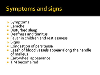 Acute suppurative otitis media | PPTX