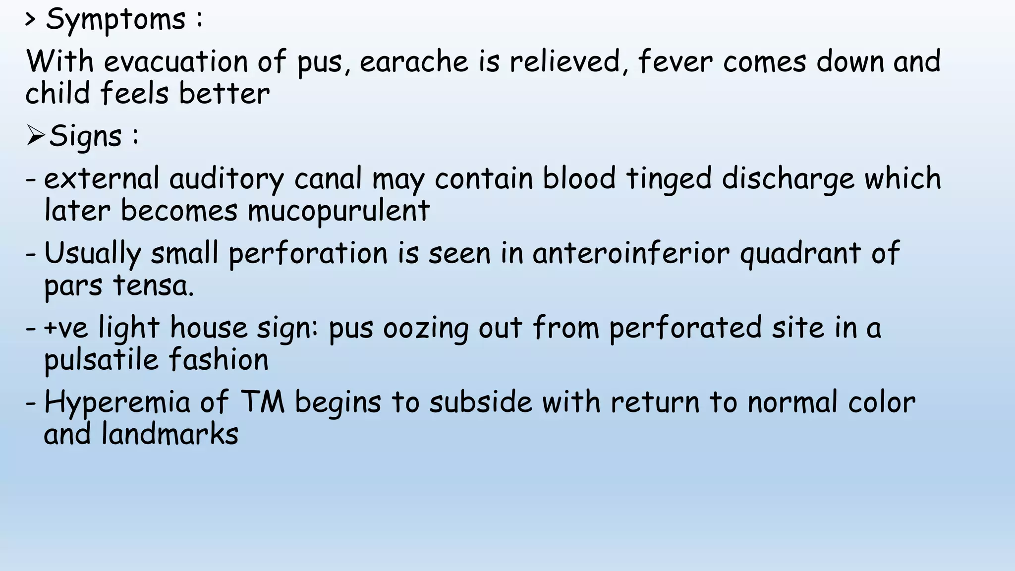 Acute suppurative otitis media | PPTX