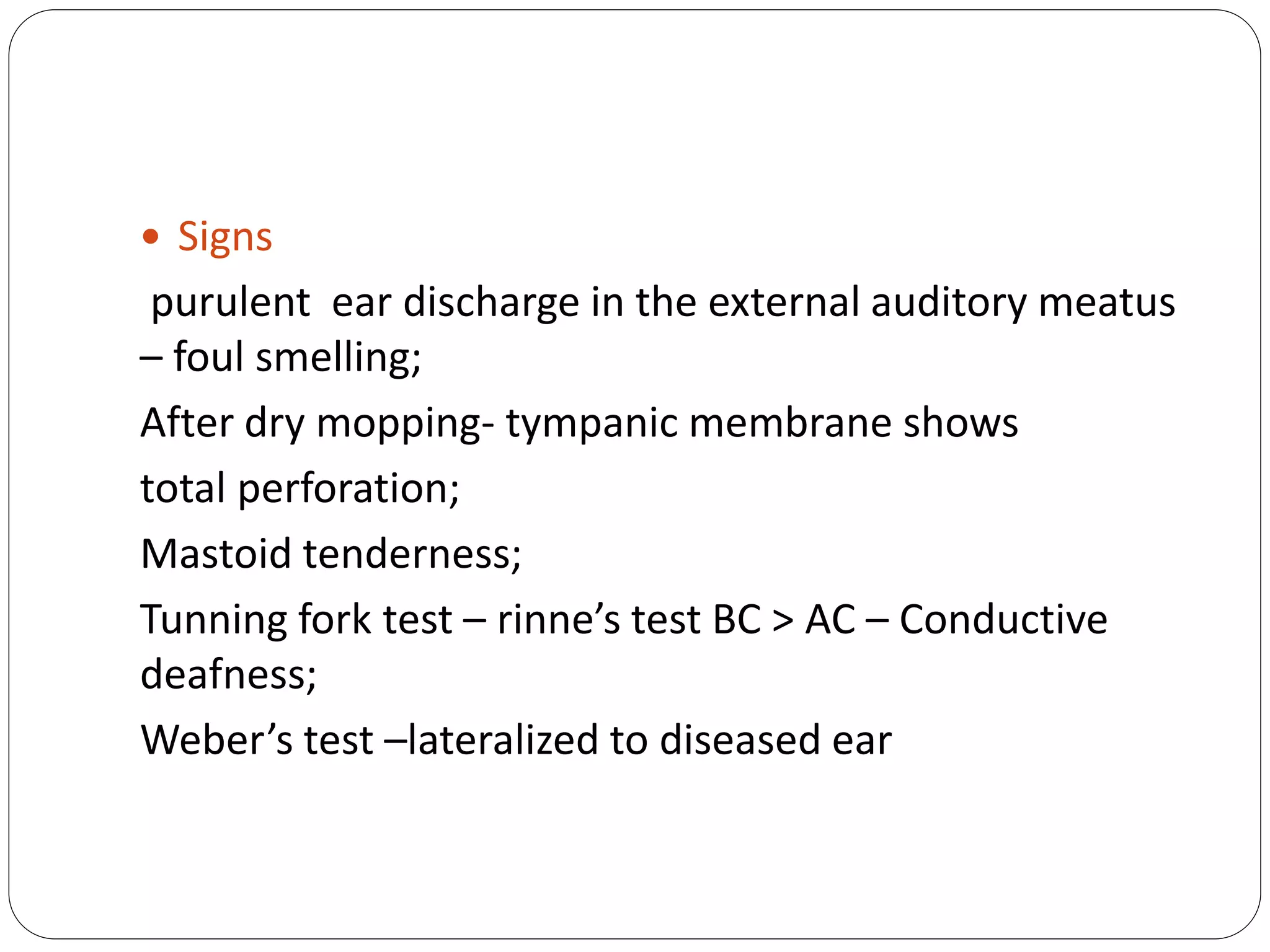 Acute suppurative otitis media | PPTX