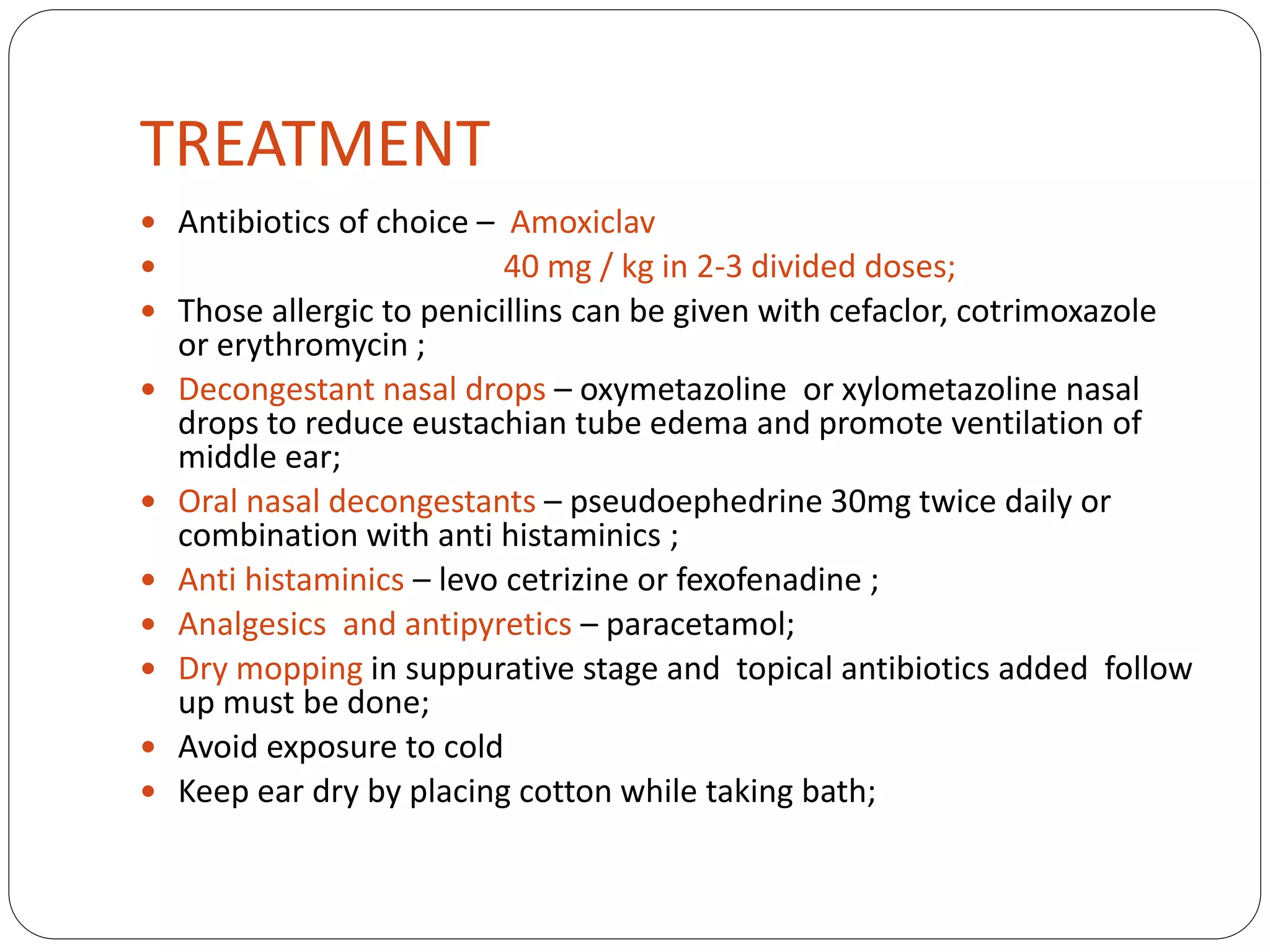 Acute suppurative otitis media | PPTX