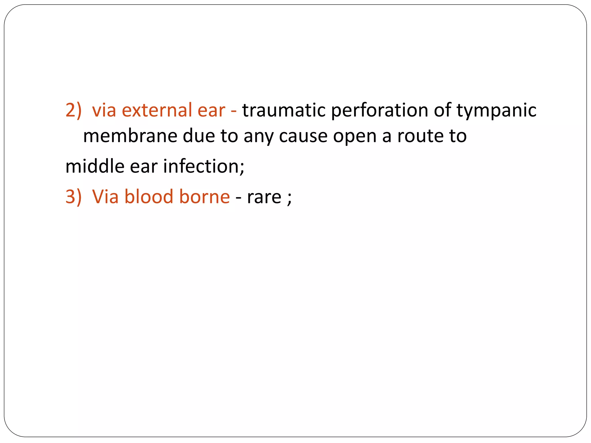 Acute suppurative otitis media | PPTX