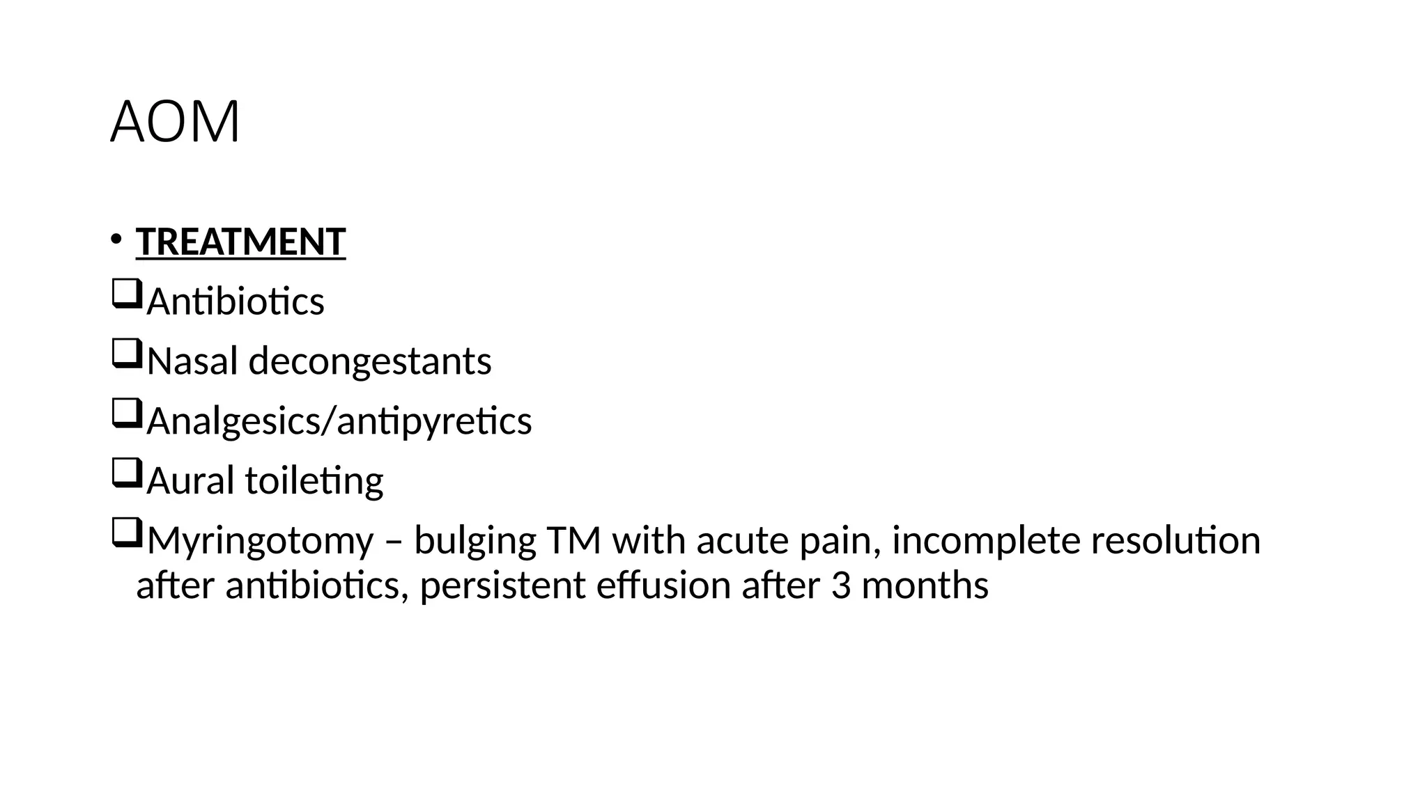 ACUTE SUPPURATIVE OTITIS MEDIA. Lecture slide | PPTX