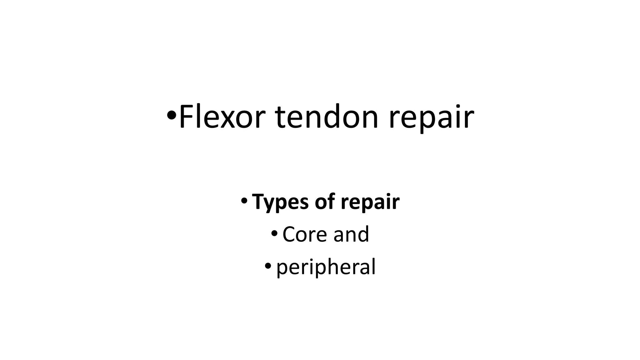 Acute Tendon injury of the Hand and its Repair.pptx | Death, Injury, or ...
