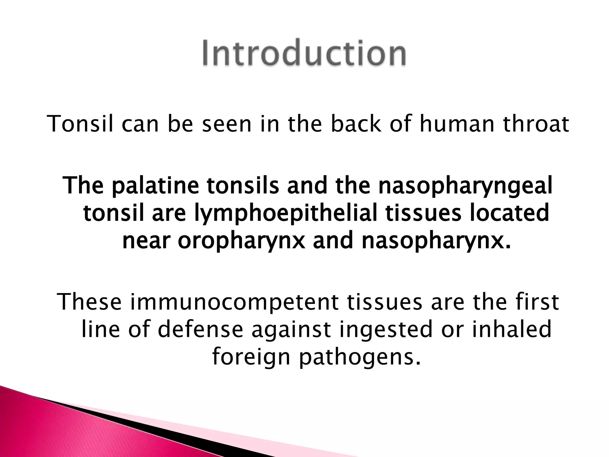 Acute tonsilitis | PPTX