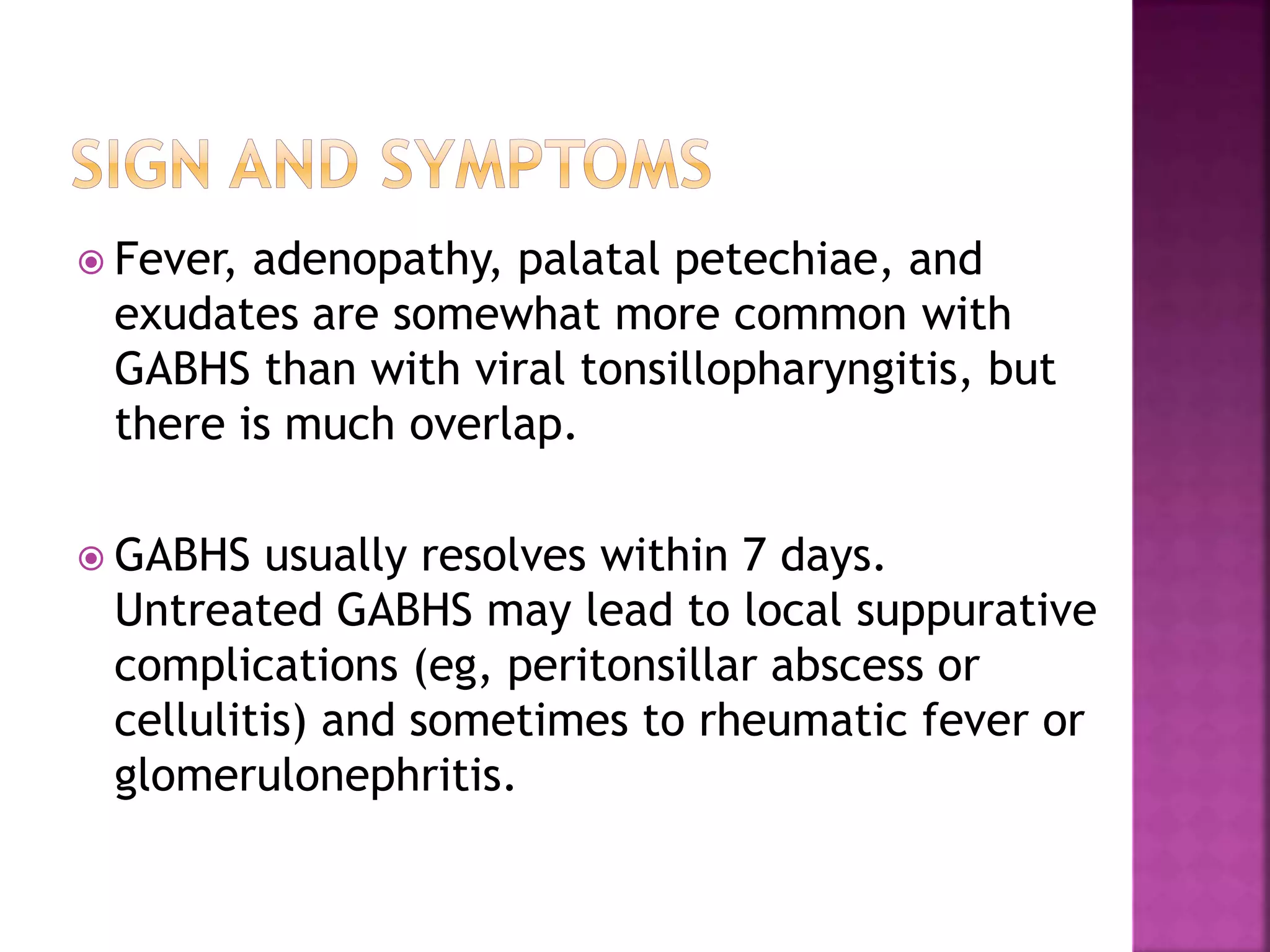 Acute tonsillopharyngitis | PPTX