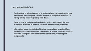Acute toxicity studies-425 | PPTX