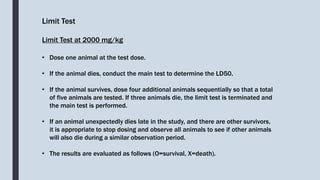 Acute toxicity studies-425 | PPTX