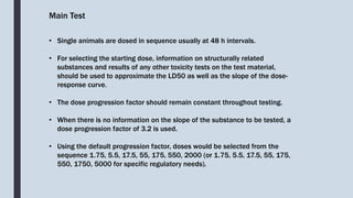 Acute toxicity studies-425 | PPTX