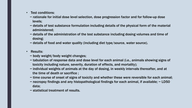 Acute toxicity studies-425 | PPTX
