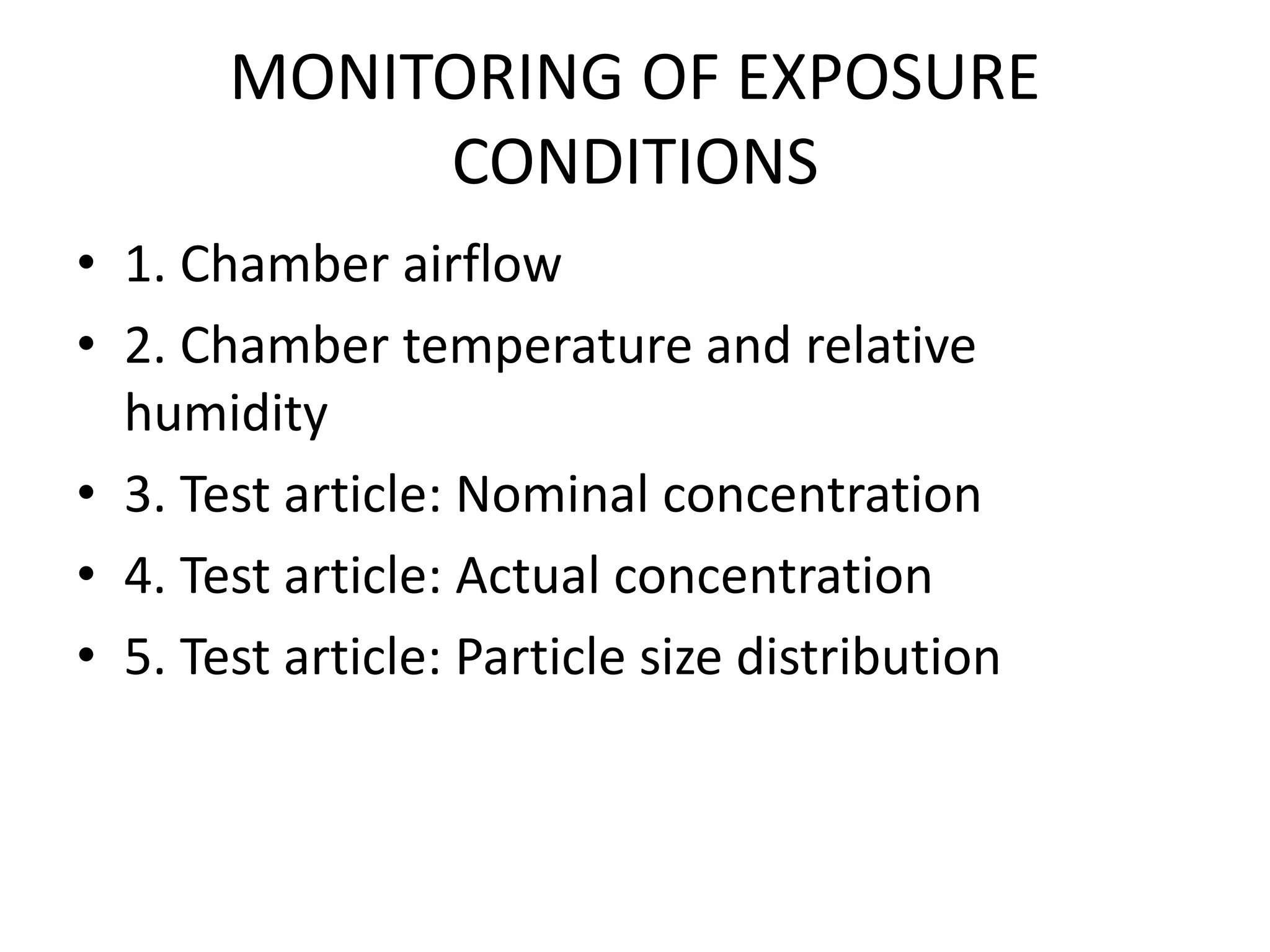 Acute toxicity study for inhalation | PPTX
