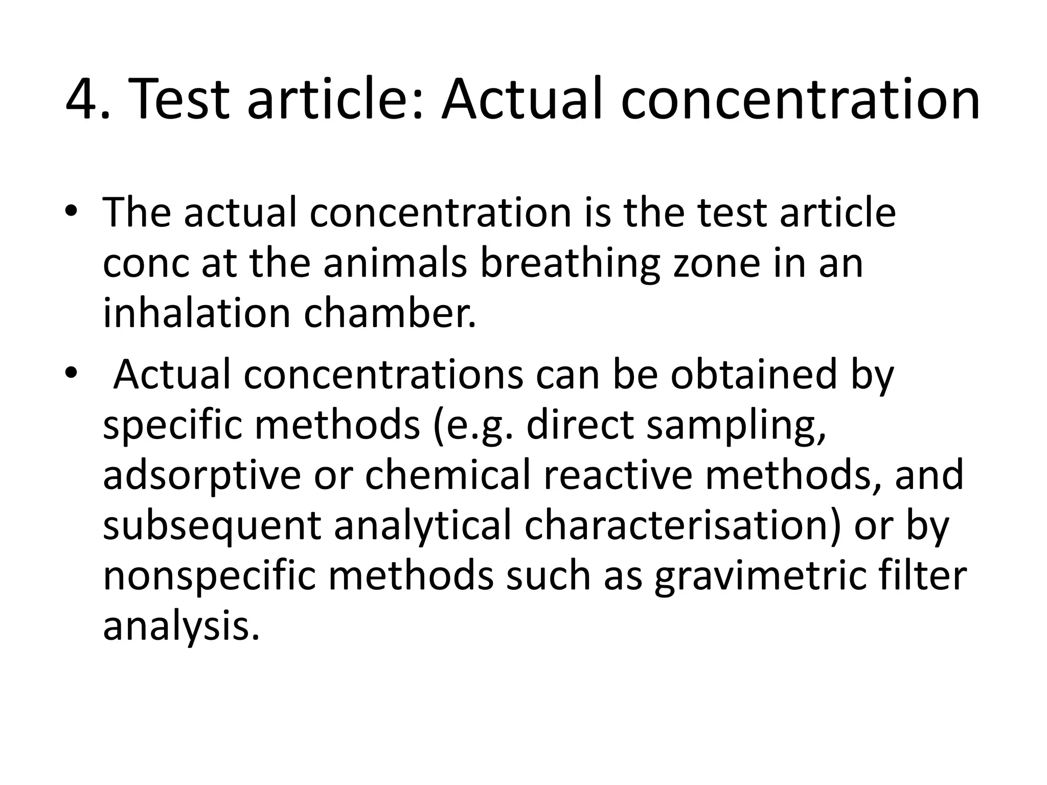 Acute toxicity study for inhalation | PPTX
