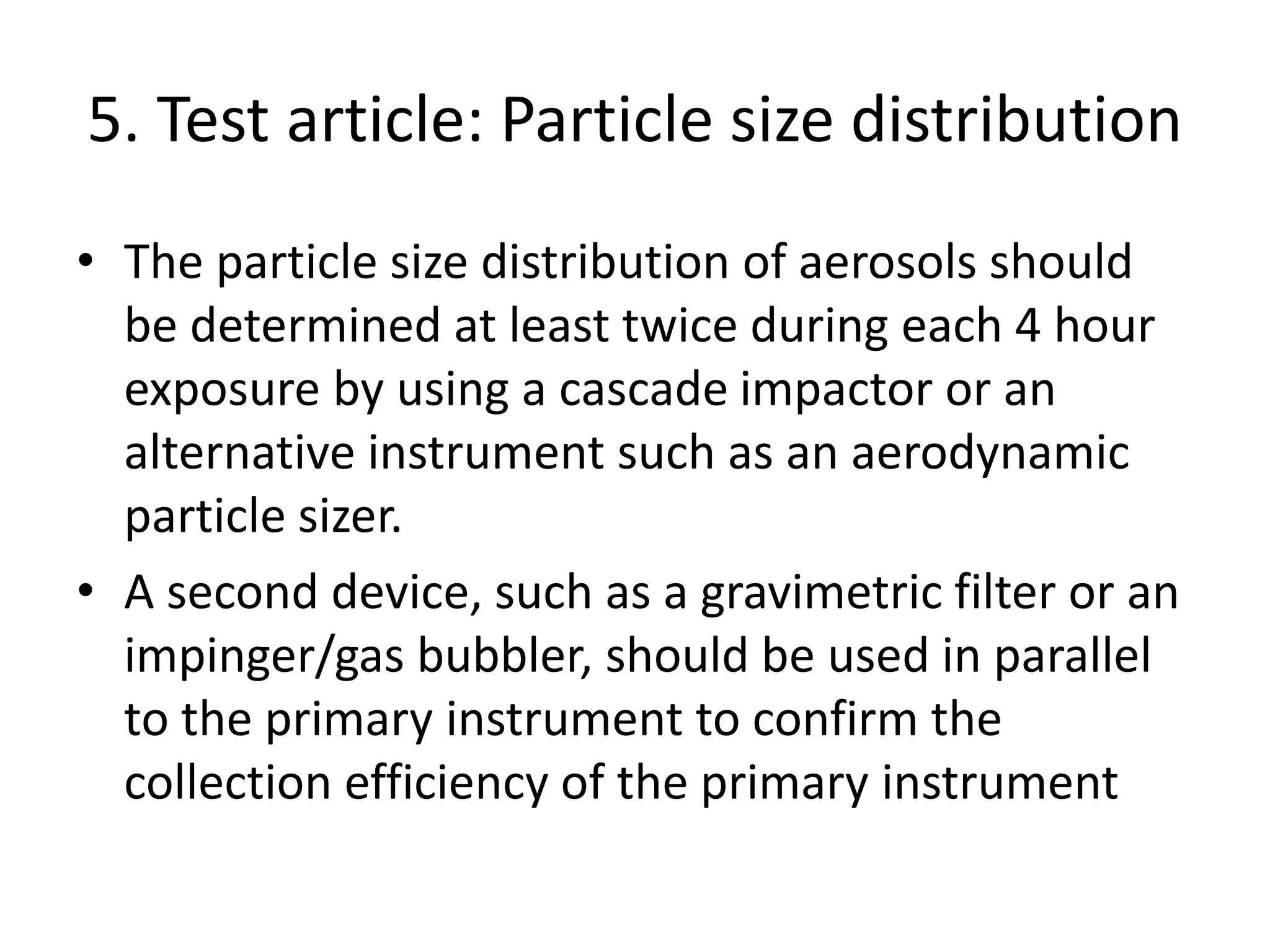 Acute toxicity study for inhalation | PPTX
