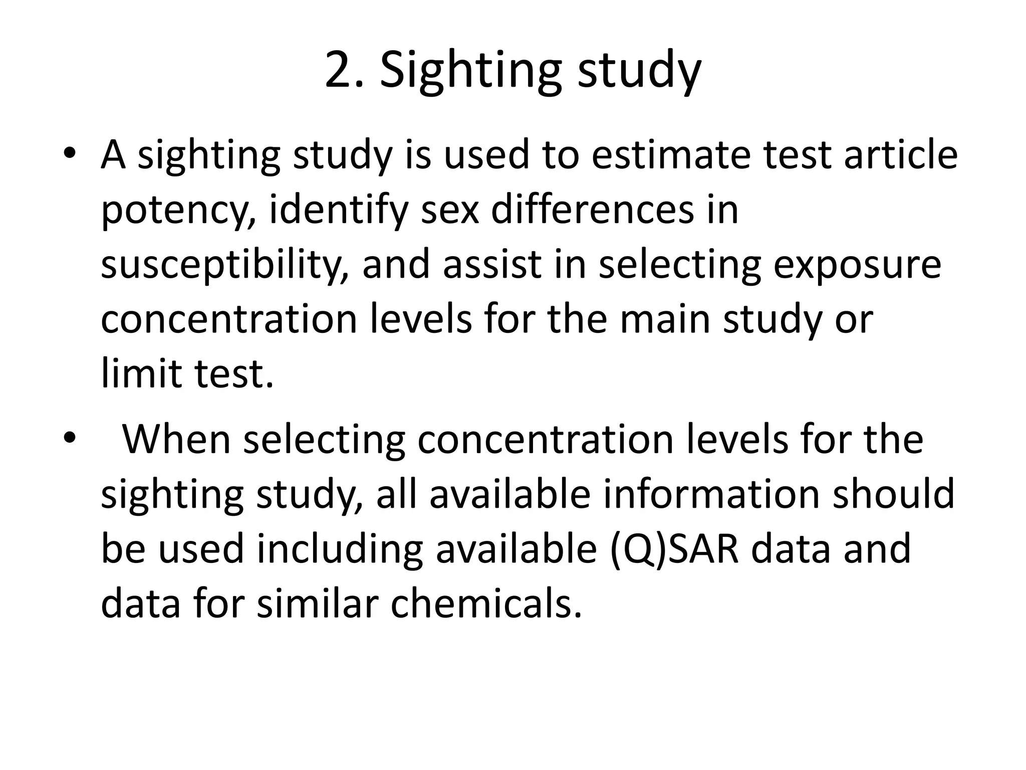 Acute toxicity study for inhalation | PPTX