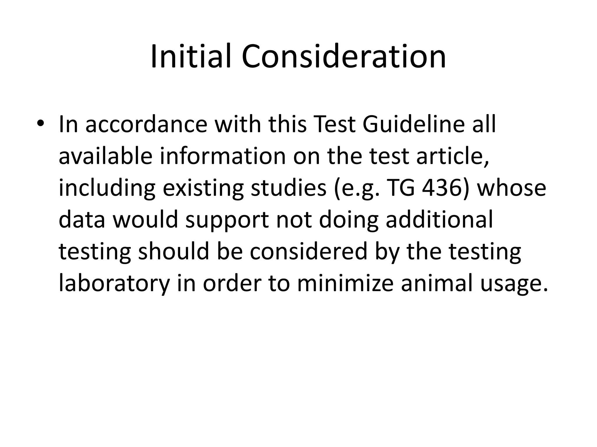 Acute toxicity study for inhalation | PPTX
