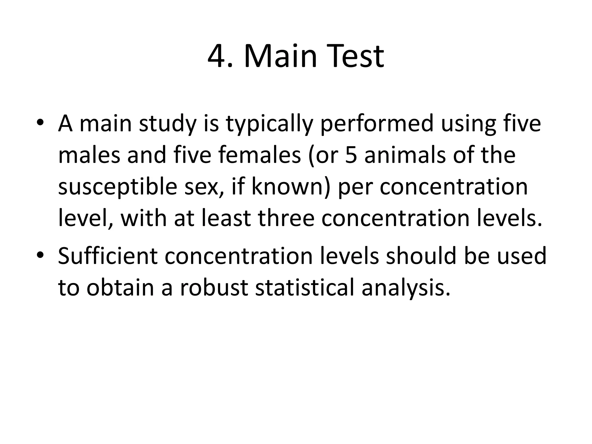 Acute toxicity study for inhalation | PPTX