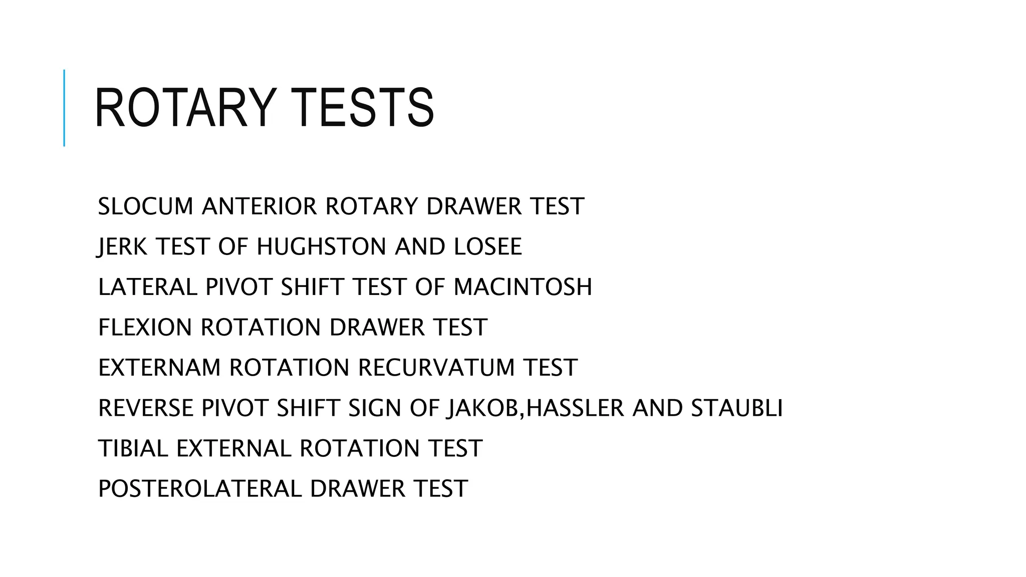 Acute traumatic lesions of ligaments of knee | PPTX