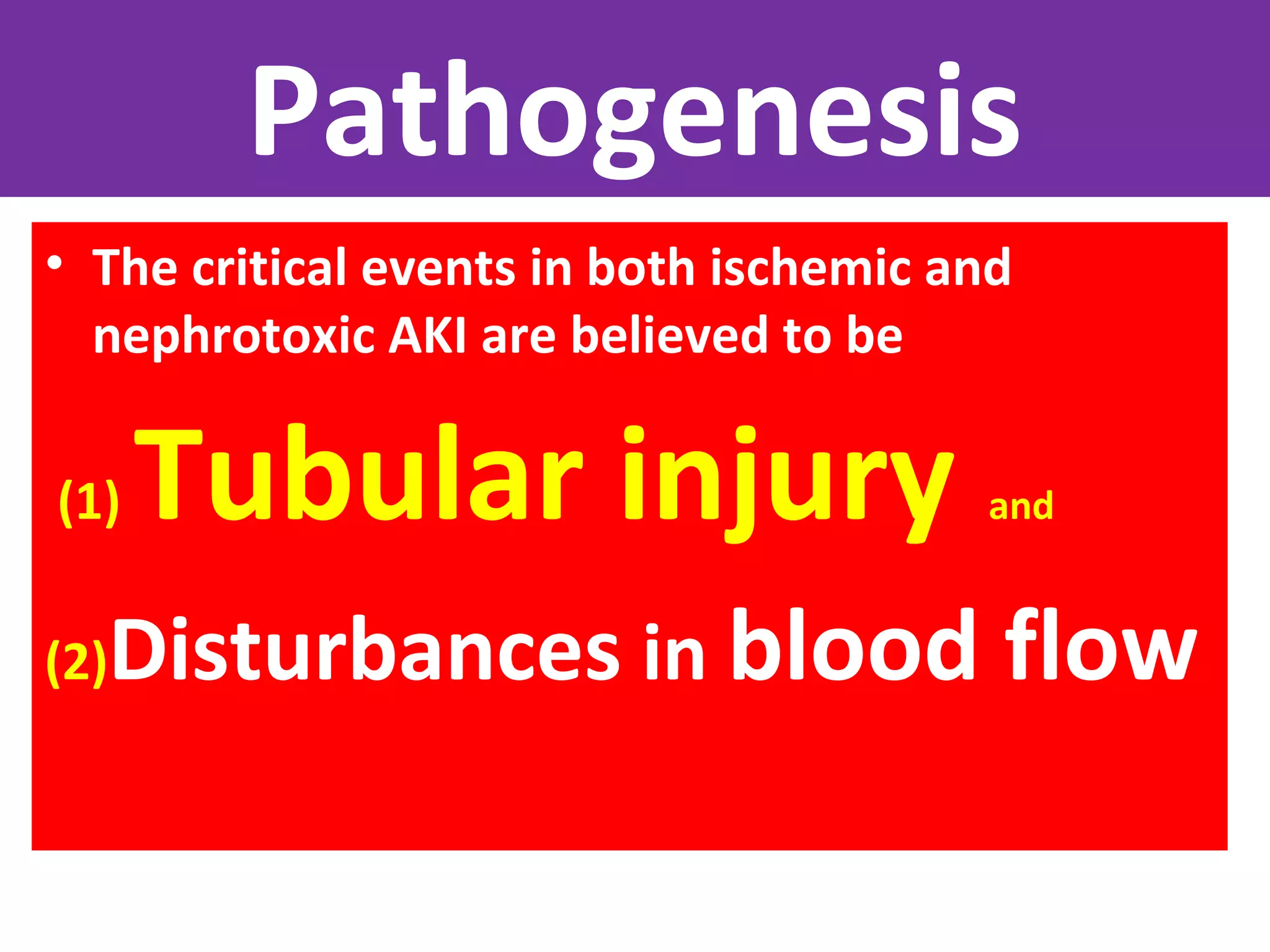 Acute tubular necrosis | PPT