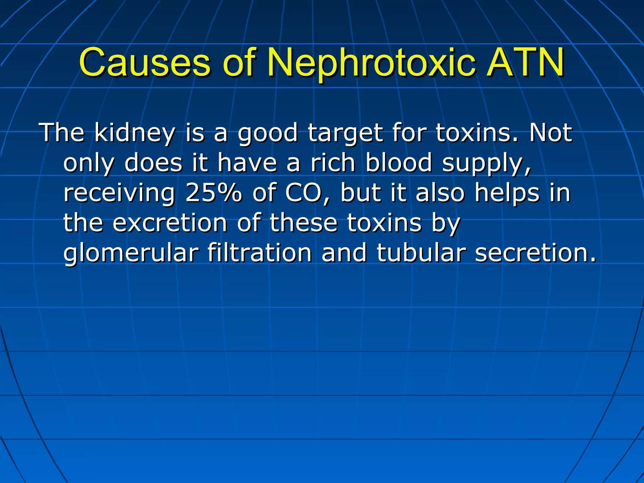 Acute tubular necrosis | PPT