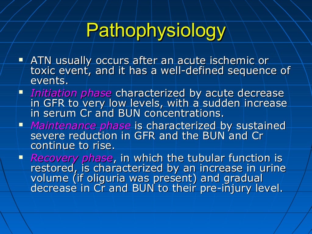 Acute Tubular Necrosis