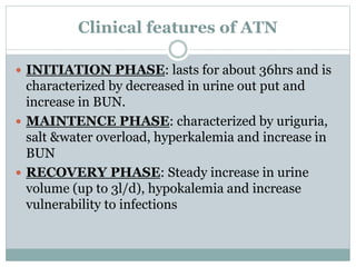Acute Tubular Necrosis | PPTX