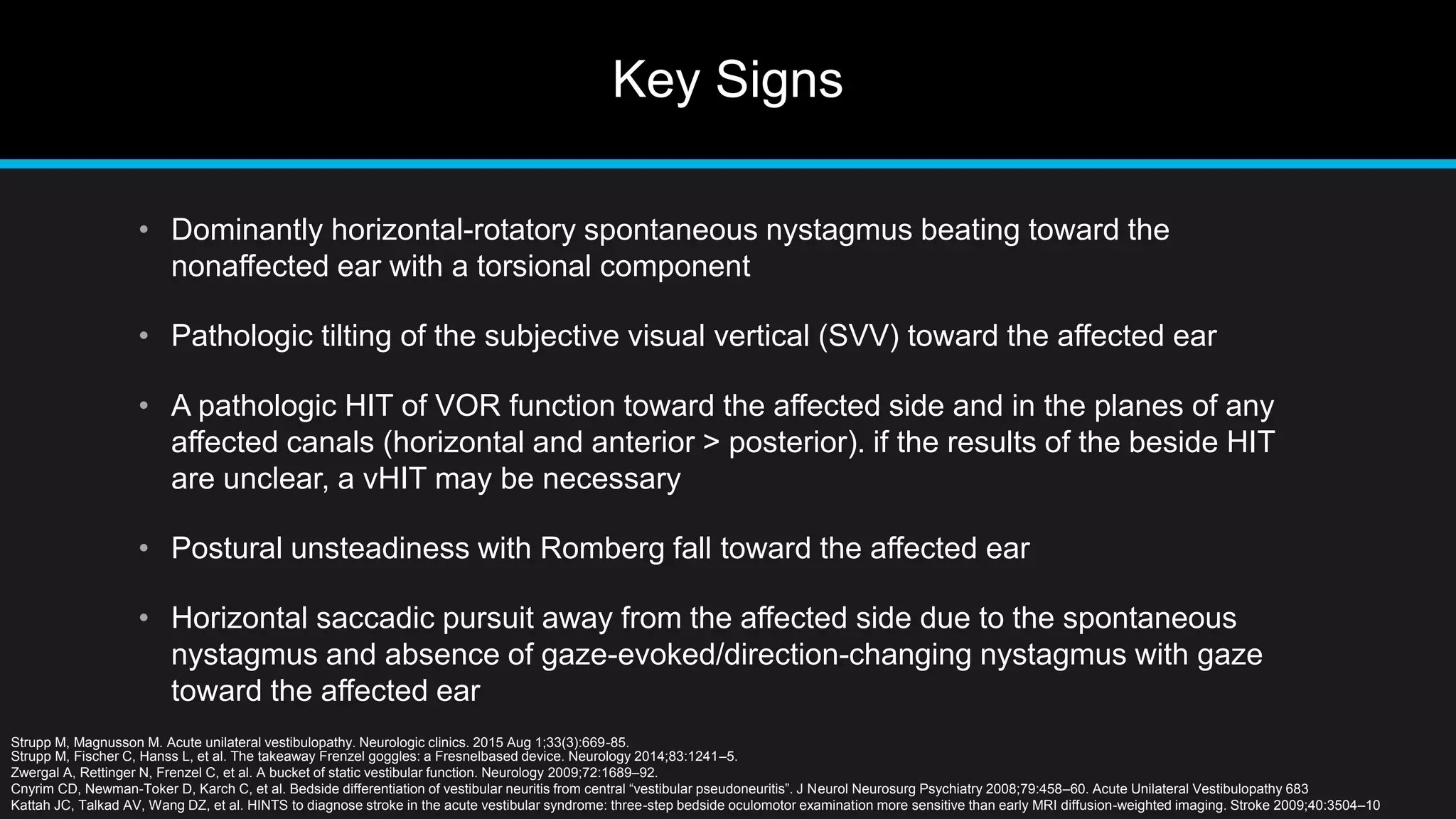 Acute Unilateral Vestibulopathy | PPTX