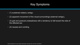 Acute Unilateral Vestibulopathy | PPTX