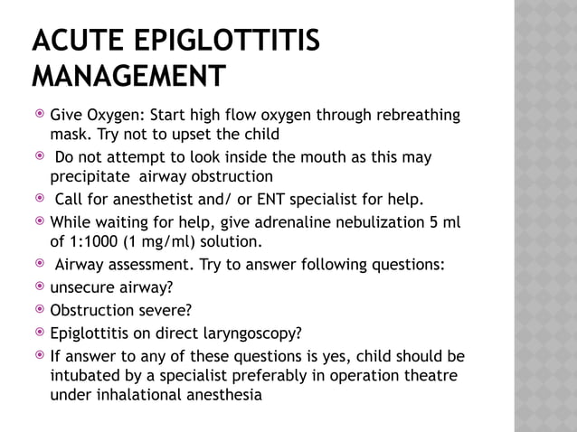 Acute upper airway obstruction is Blockage of any portion of the airway ...