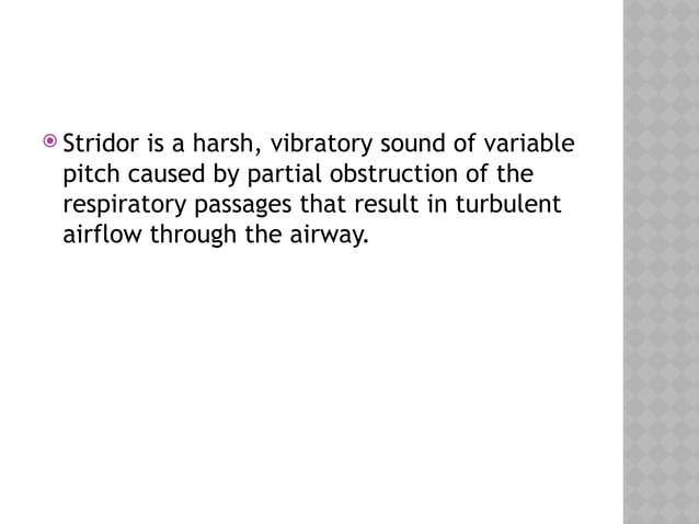Acute upper airway obstruction is Blockage of any portion of the airway ...