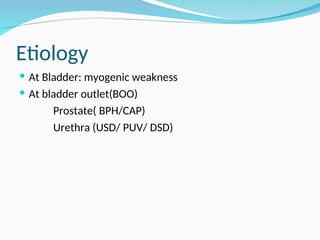 ACUTE URINARY RETENTION management.ppt