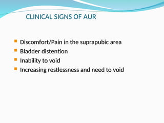 ACUTE URINARY RETENTION management.ppt
