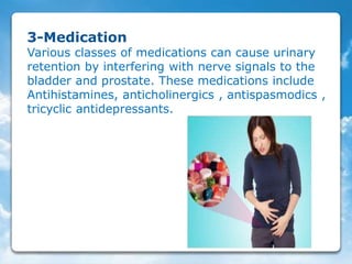 Acute urinary retintion | PPTX