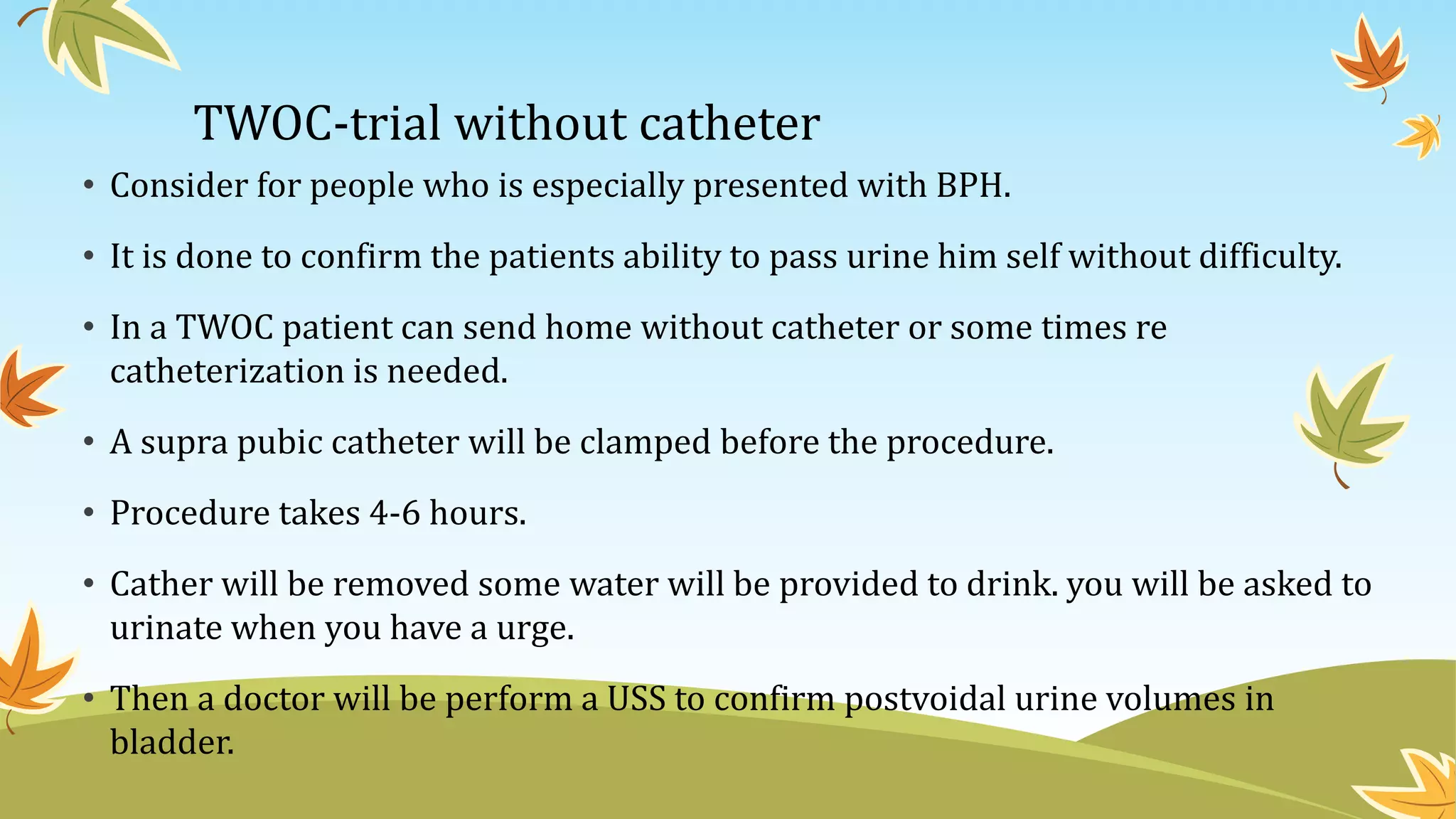 Urine Retention | PPTX