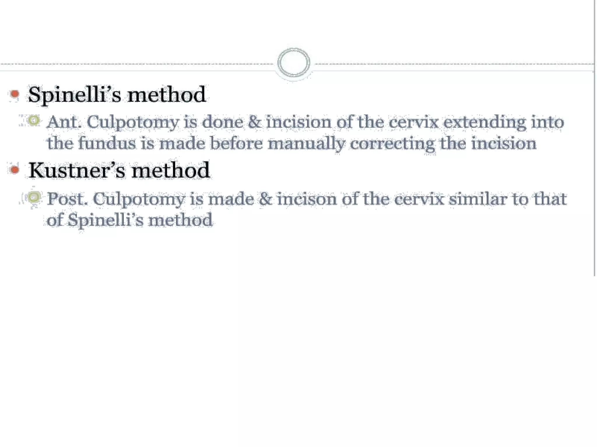 Acute uterine inversion | PPT