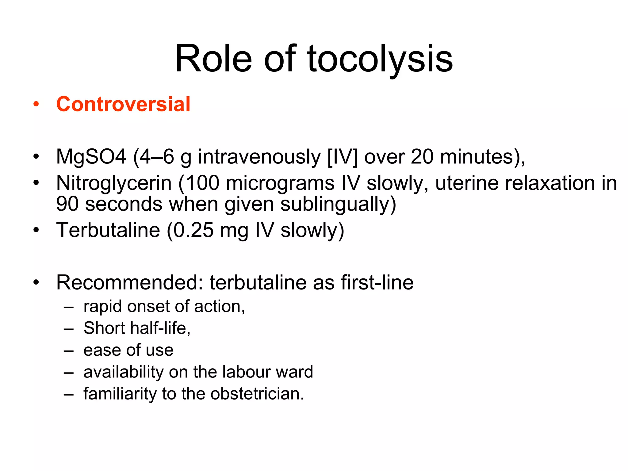Acute uterine inversion | PPT