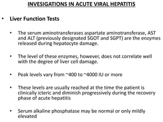 Acute viral hepatitis | PPTX