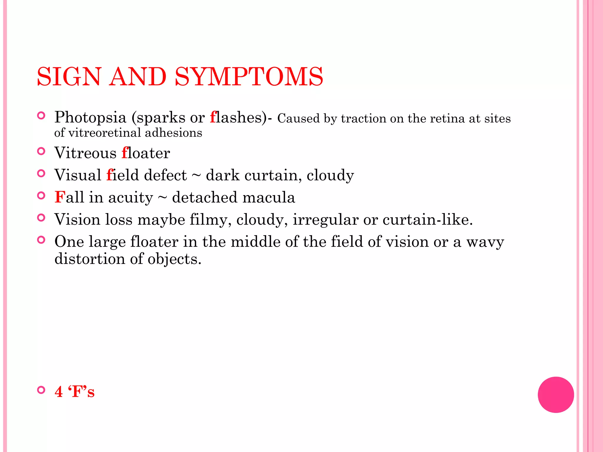 Acute Visual Loss | PPT