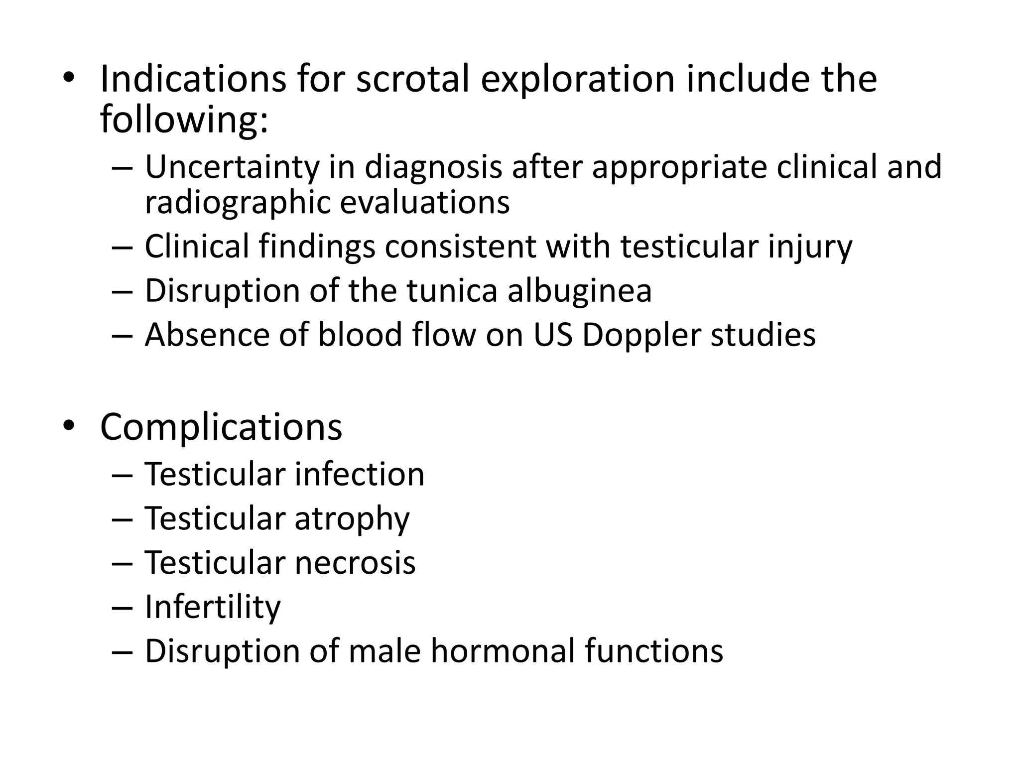 Acute vs chronic scrotal swelling | PPTX