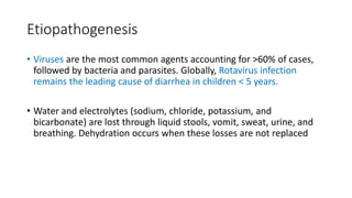 Acute Watery Diarrhea check out this ppt | PPT