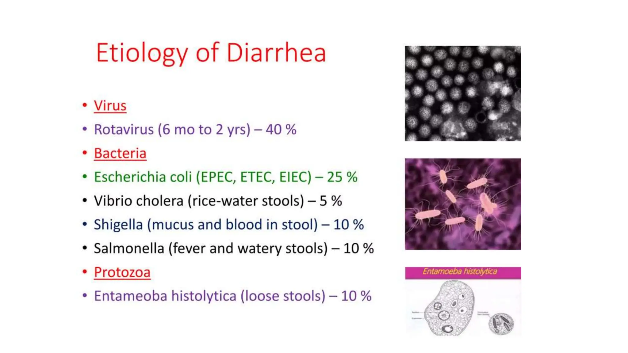ACUTE WATERY DIARRHEA for final year MBBS.pptx | Digestive Disorders ...