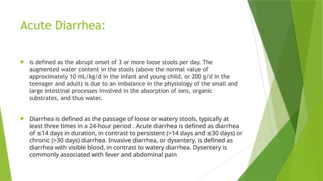 Acute Watery Diarrhea approach lecture .pptx