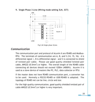 Acuvim ii-manual | PDF | Internet of Things | Internet