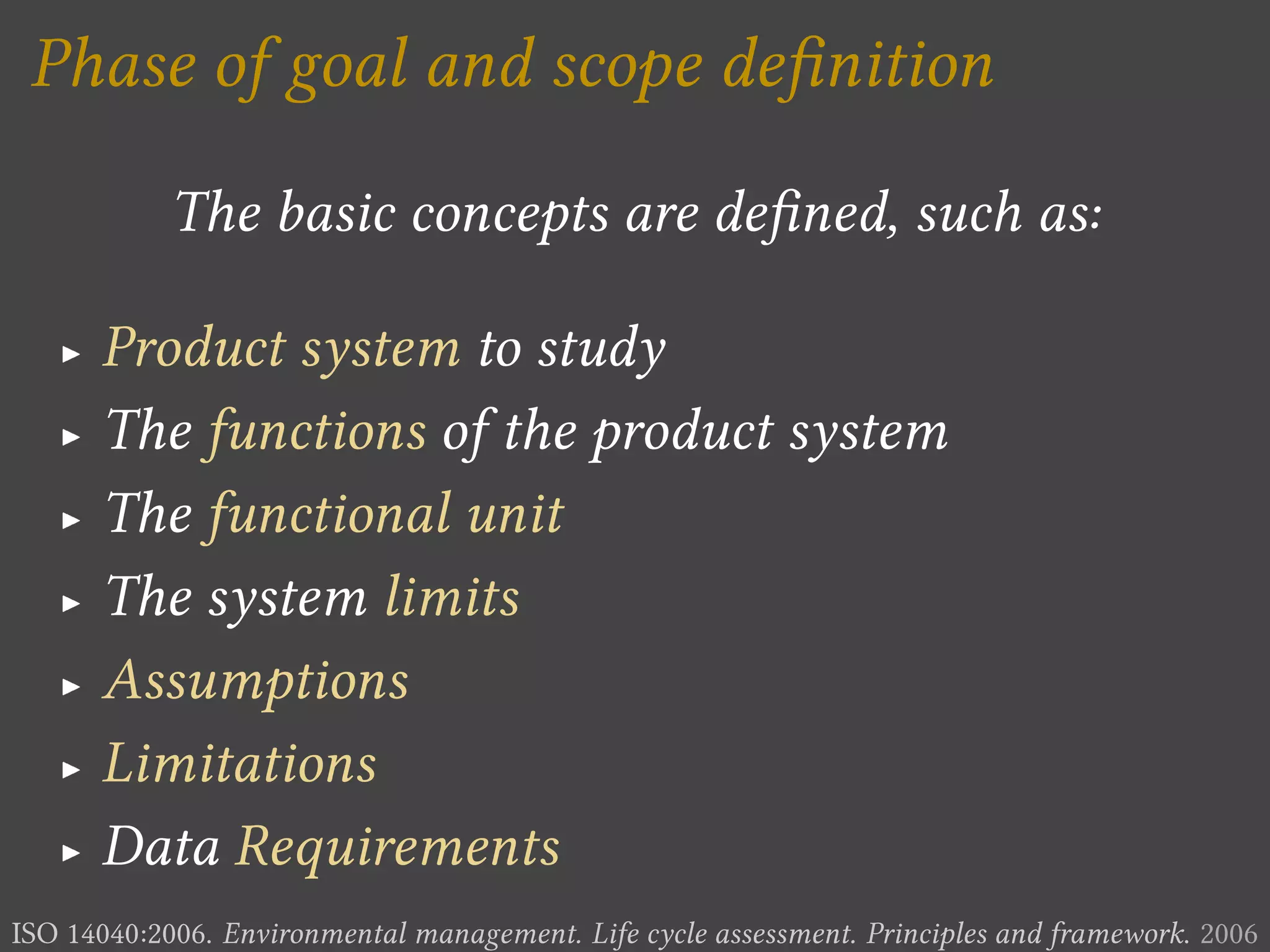 Life Cycle Assessment (LCA) | PDF