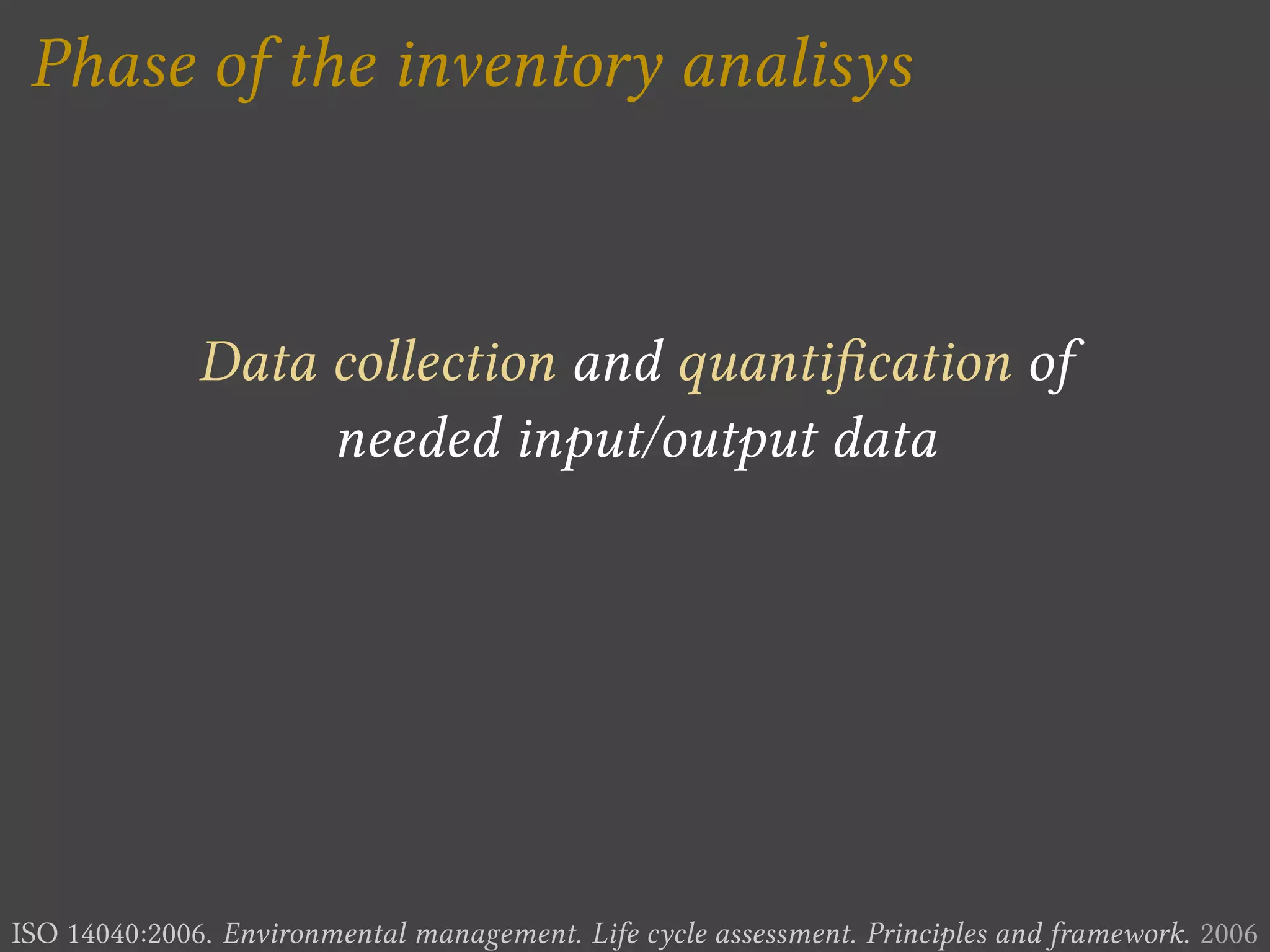 Life Cycle Assessment (LCA) | PDF