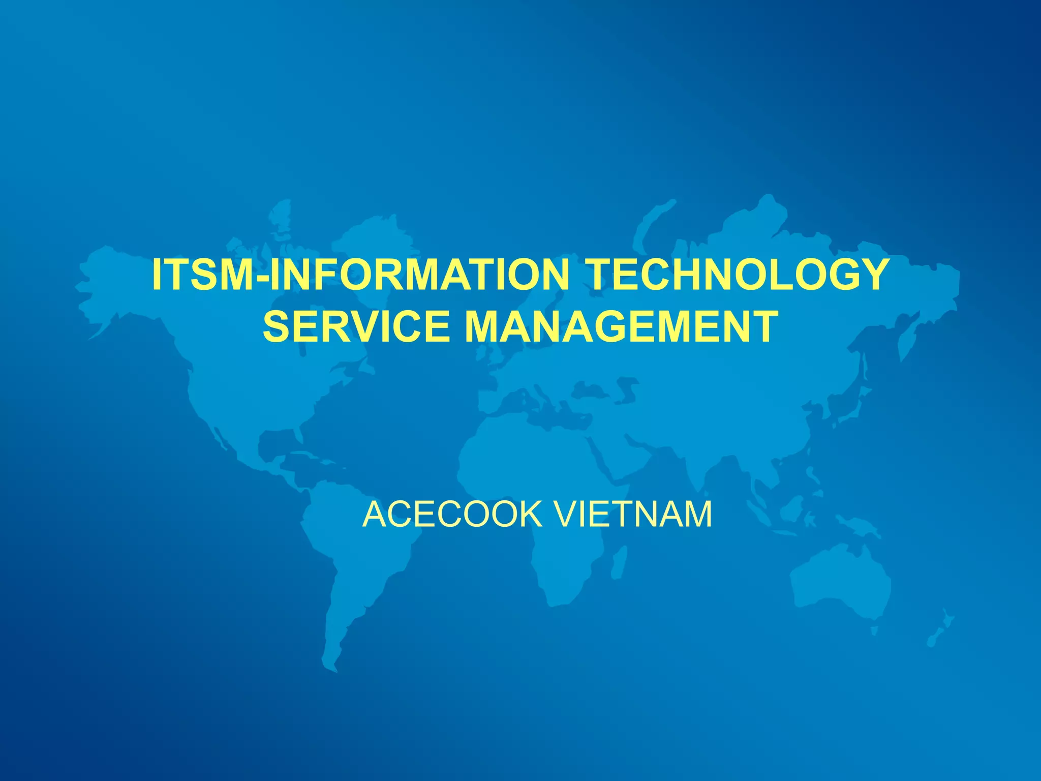 ITSM-ISMS | PPT
